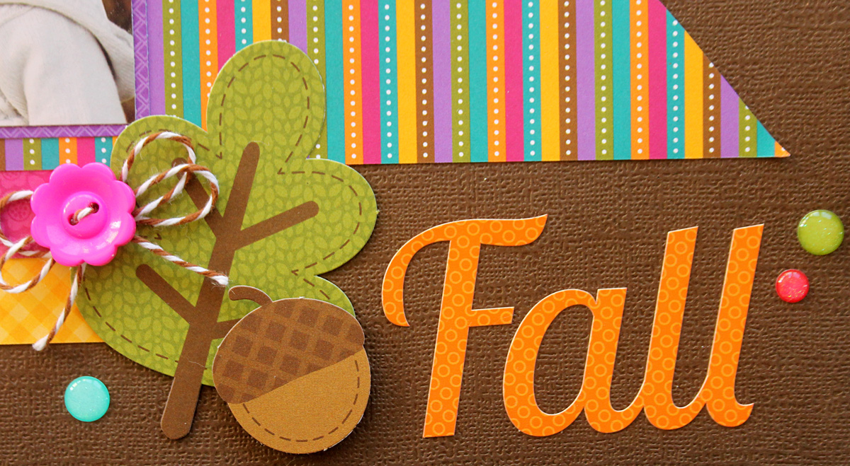 Doodlebug Design Inc Blog: Friendly Forest: Colorful Fall Layout Duo