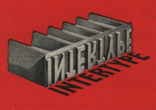 La Imagen perdida: Linotipo Intertype