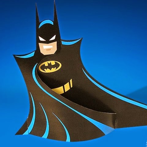 2.5D Batman Paper Toy