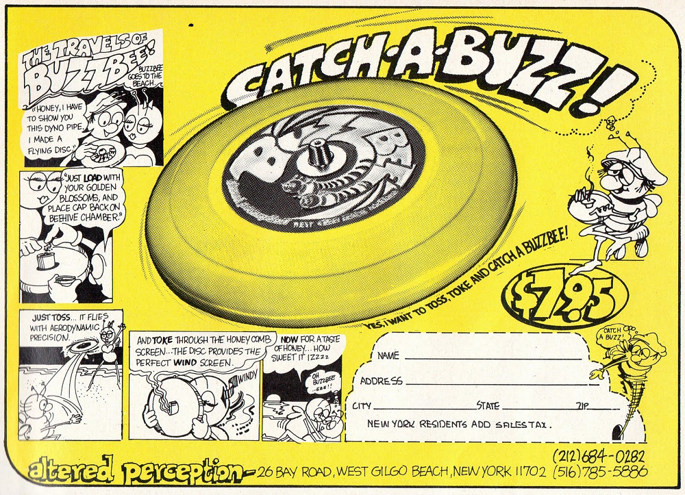 Sludge Output: TBT: Buzzbee Flying Disc