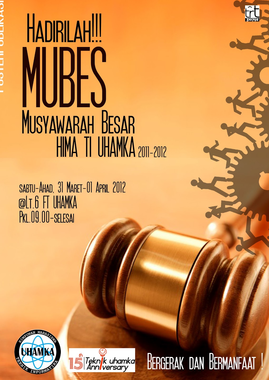 HIMA TI: Acara Mubes HIMA TI UHAMKA 2012
