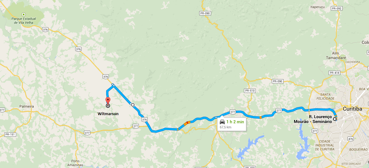 Crônicas de um aventureiro eventual: Witmarsum - PR