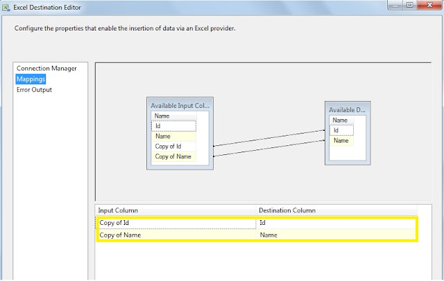 Sql Bi And Data Analytics Solutions Ssis Error Column Name Cannot Convert Between Unicode