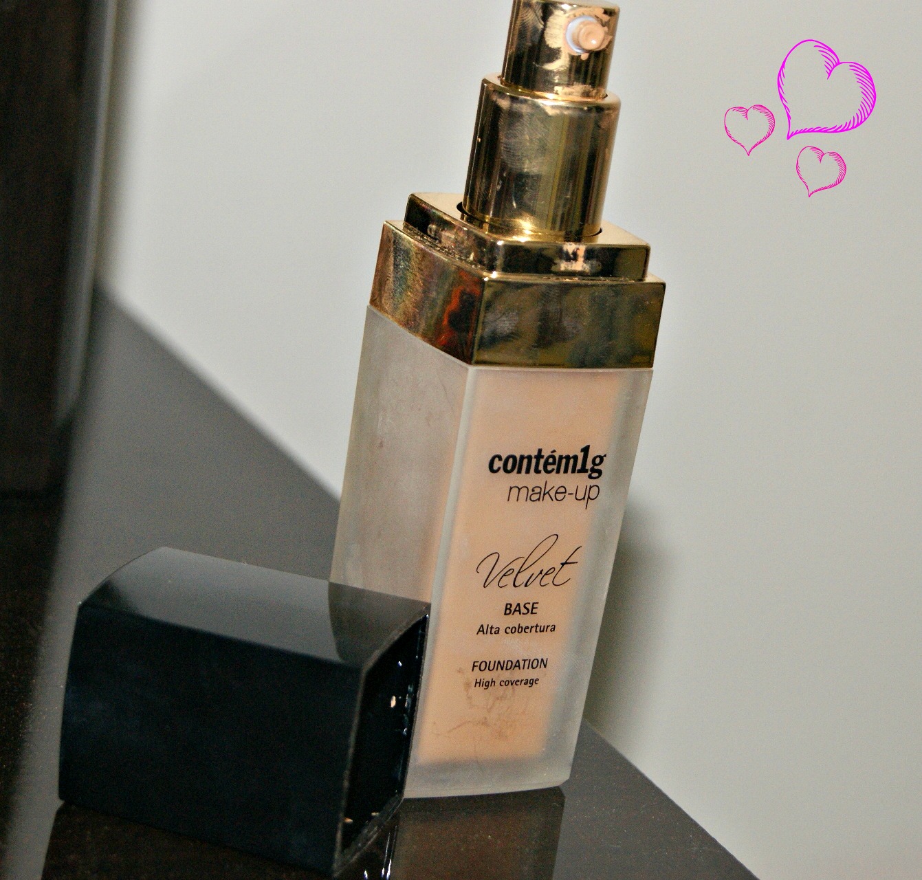 Sunshine Beauty: Resenha: Base Velvet Contém 1g.