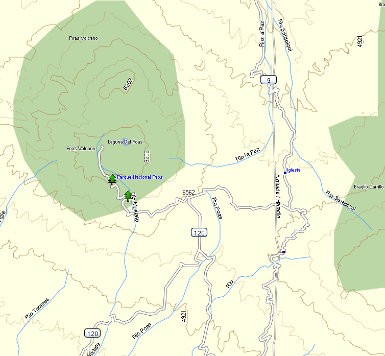 GPSTravelMaps.com: Costa Rica Travel