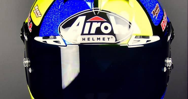 Racing Helmets Garage: Airoh GP550 A.Locatelli 2019 by Bargy Design