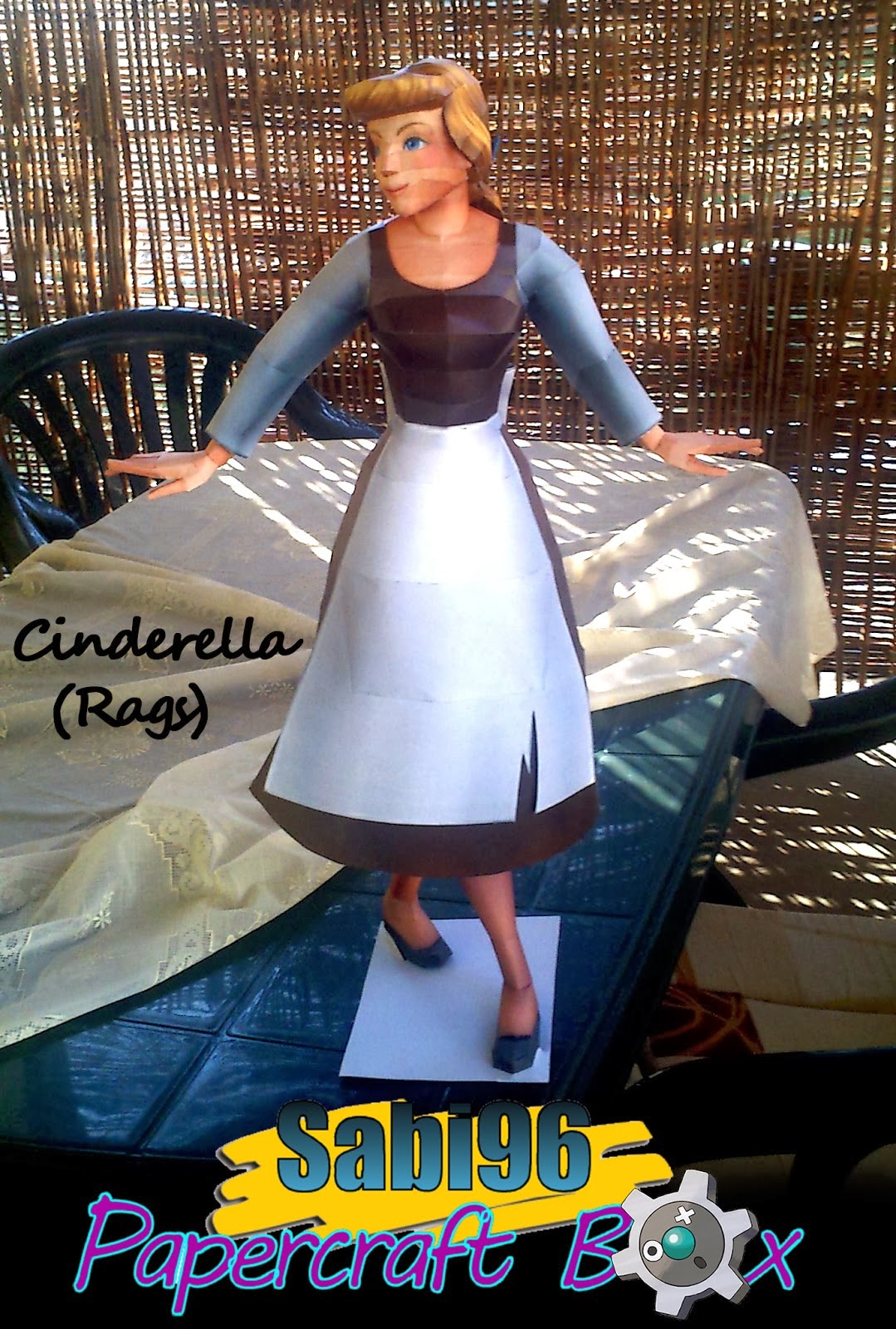 Papercraft Cinderella Rags/Cenicienta ~ Papercraftsparati | Todos los ...