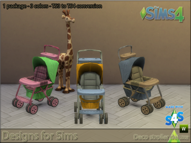 The sims 3 cc baby stroller - gemlasopa