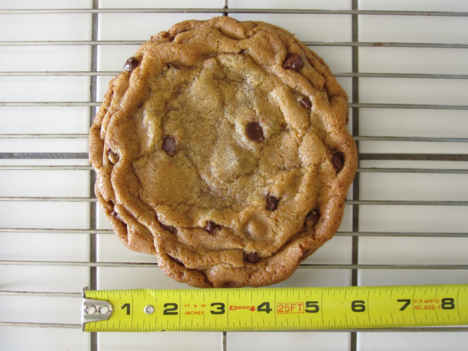 Giant Single-Serving Cookie Gift In A Custom DIY Valentine's Day Pouch ...