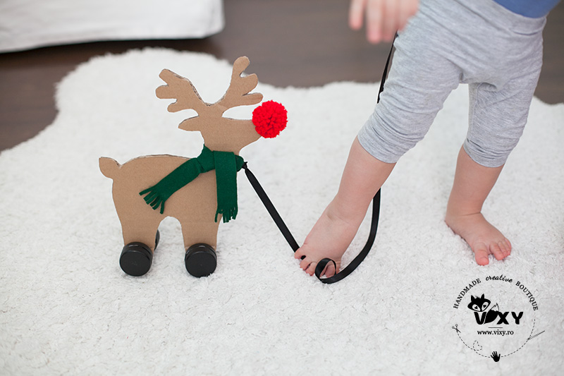 Tutorial (DIY): Jucarie de tras Renul Rudolf
