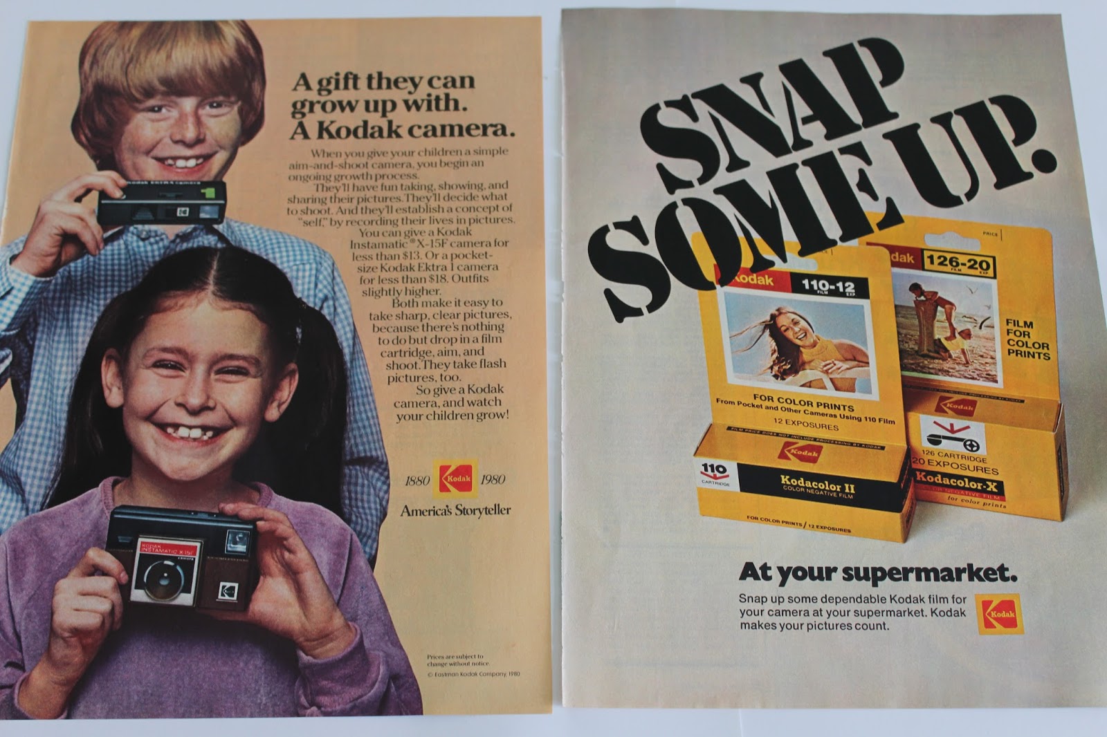 Pioneer & Vintage Advertisements: Camera and Photography ads