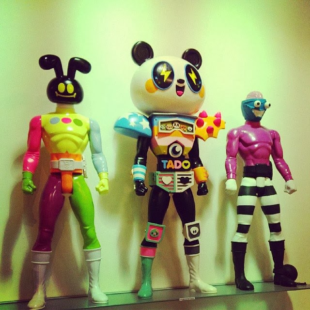 Custom Previews / Toy Retrospective / Mural by Meggs for "20 Rangers ...