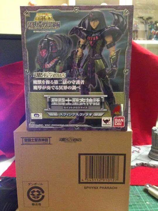 Caja de Pharaoh de la Esfinge Myth Cloth - Saint Seiya
