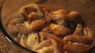 Chunchullo, chunchurria, tripa de res