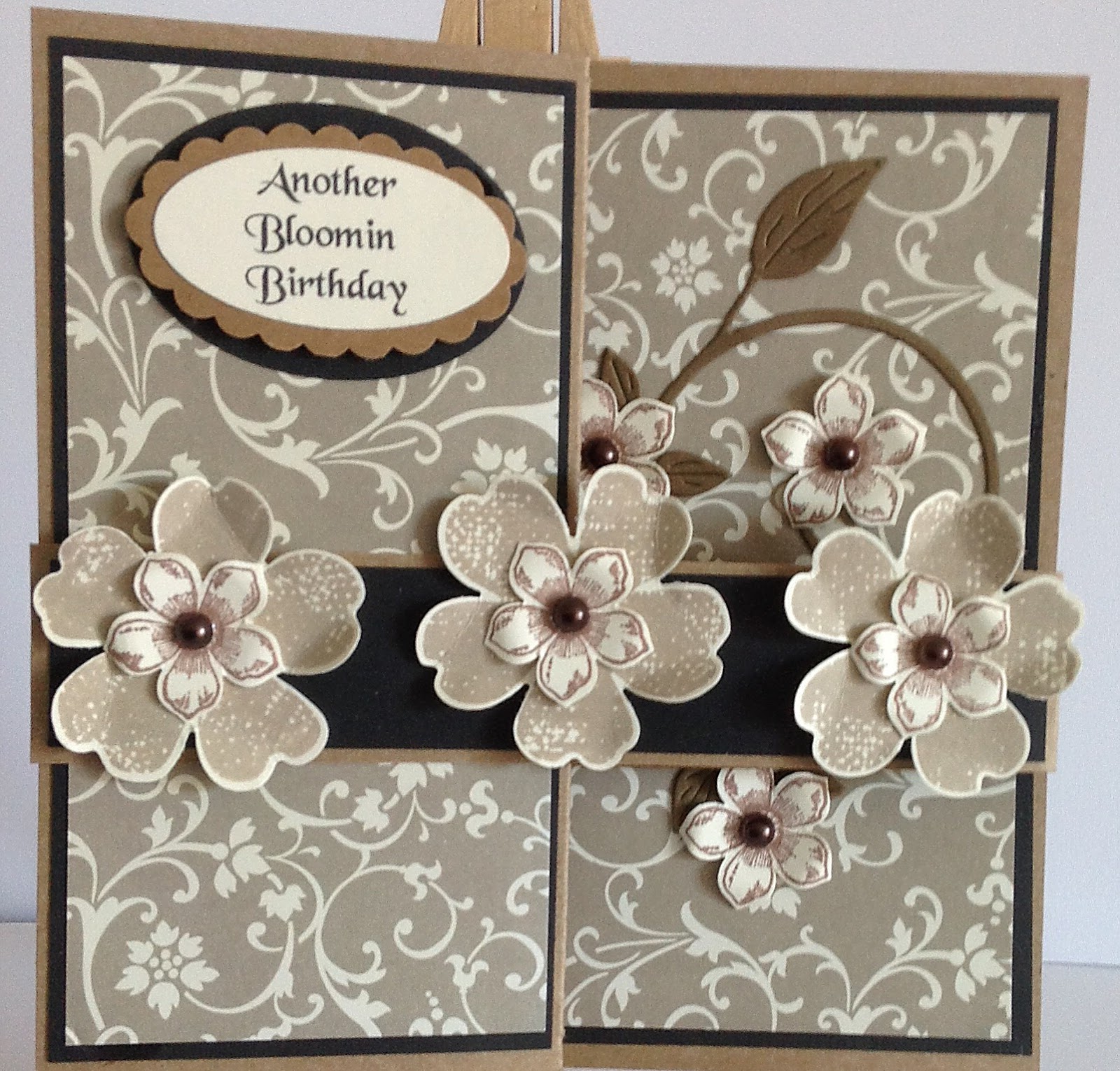 Stamps and Paper: Double Z card....