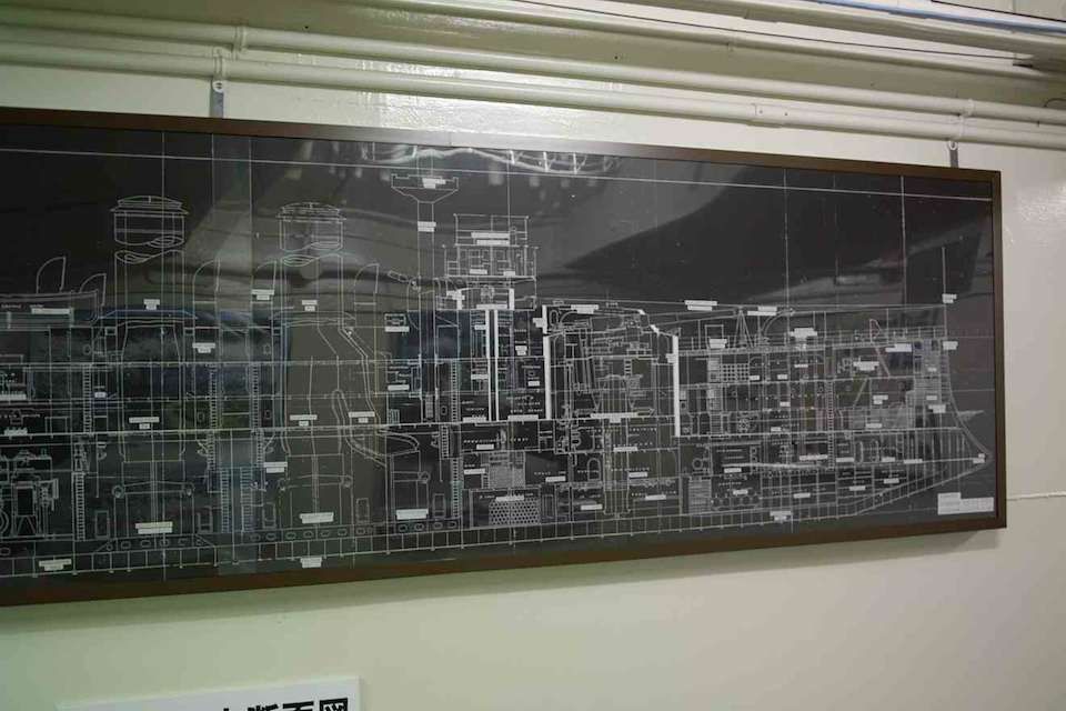 Study of warship Mikasa: April 2013