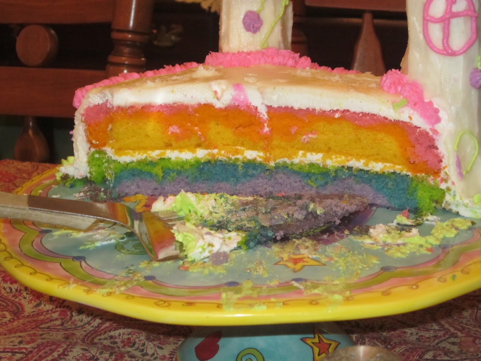 This Bride Bakes: Ultimate Girlie Rainbow Cake