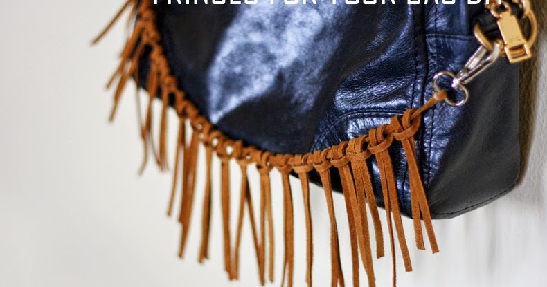 FRINGES FOR YOUR BAG | MY WHITE IDEA DIY
