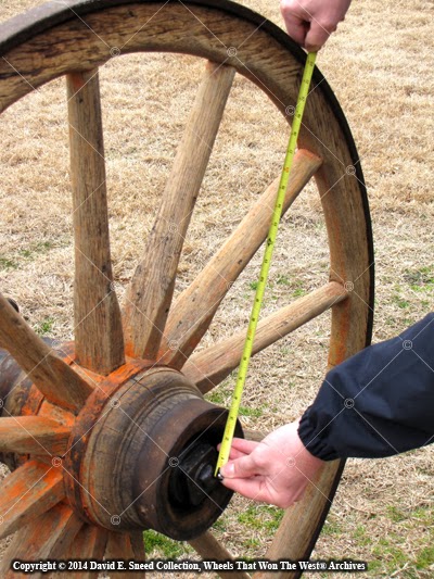 WHEELS THAT WON THE WEST®: Measuring Wheel Heights & Track Widths