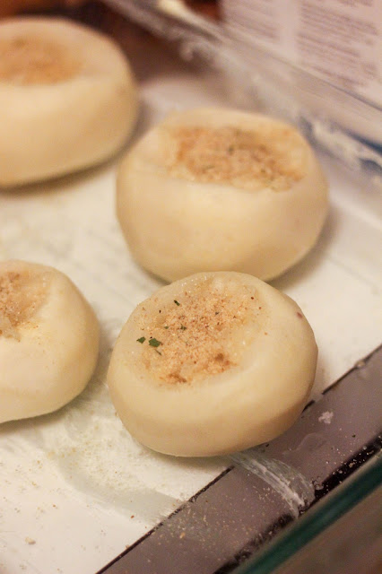 My Weekend's Cooked: Stuffed Turnips à la Piémontaise