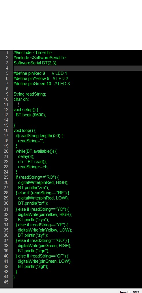 Ashing's Blog: Using Android cell phone and Arduino + BT to control LED ON/OFF
