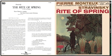 pierre monteux-paris conservatoire orchestra-stravinsky-RITE OF SPRING ...