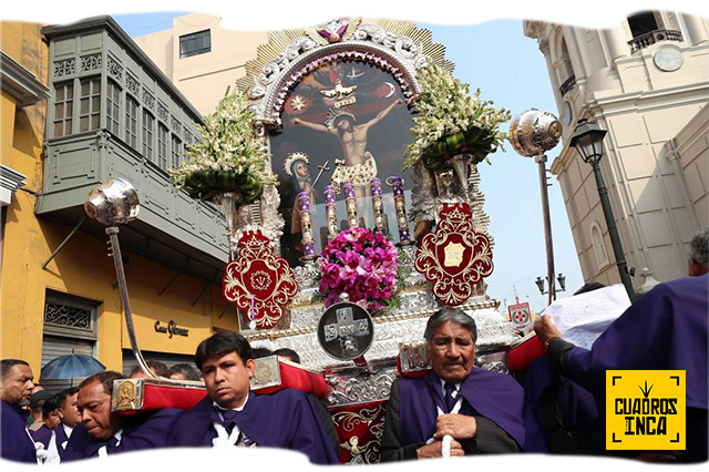llegó lo morado y su tradición