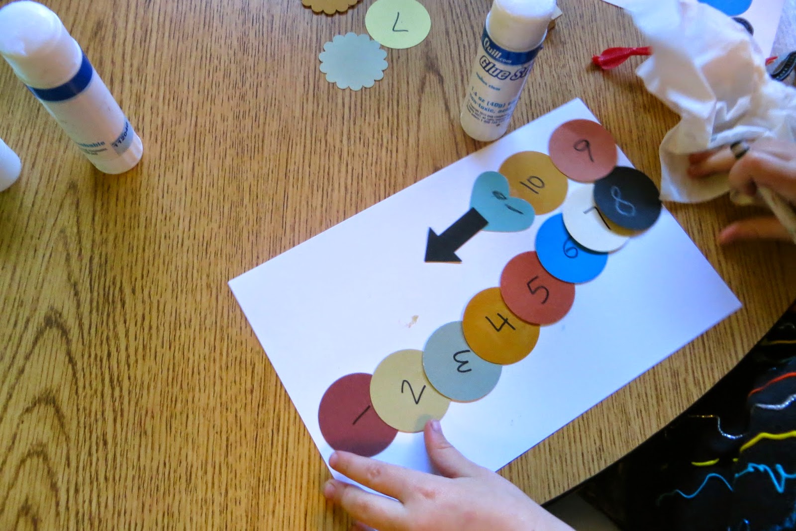 Ms. Sara's Preschool Blog: Learning Station - Snake Count