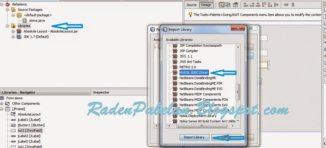 Cara Mudah Koneksi Database Mysql Dengan Java Netbeans | CODING DELETE Cara Mudah Koneksi Database Mysql Dengan Java Netbeans | CODING DELETE