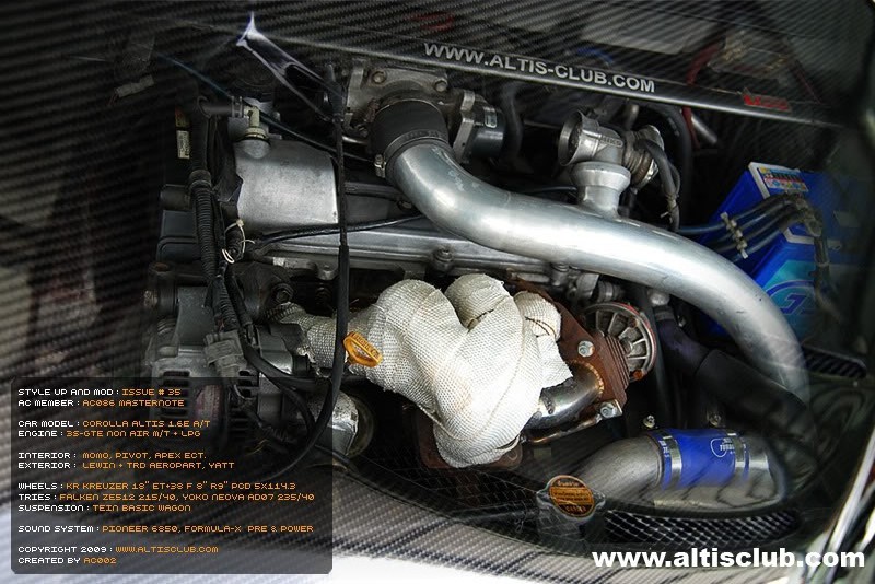 Licence to Speed - For Malaysian Automotive: 3SGTE in Toyota Corolla Altis