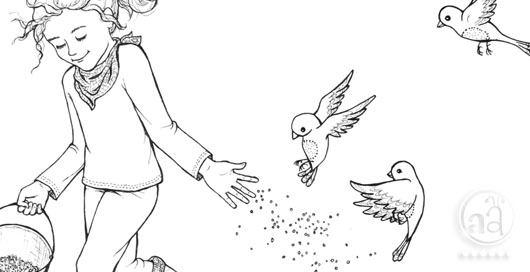 illustration: generosity | artsy ants