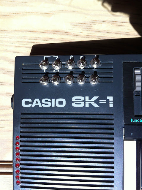 MATRIXSYNTH: Circuit Bent Casio SK-1 Demo