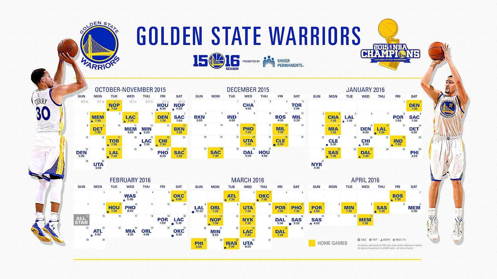 Golden State Basketball Schedule - Basketball Choices