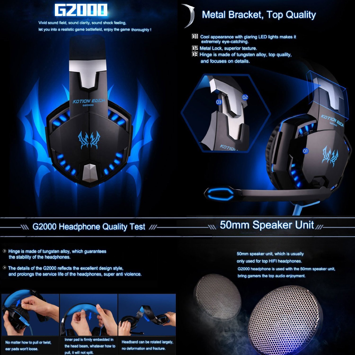 Kotion Each G2000 Pro Gaming Headset Review