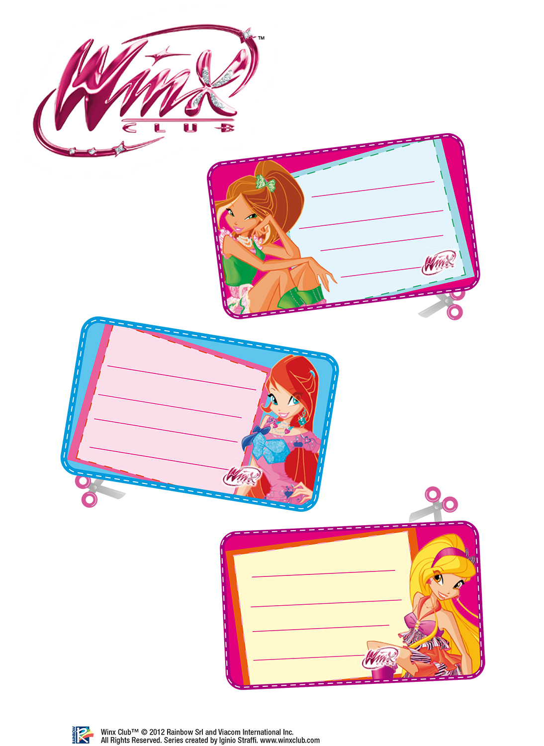 Teste: Winx Club 5 - Bookmarks & Etiquetas