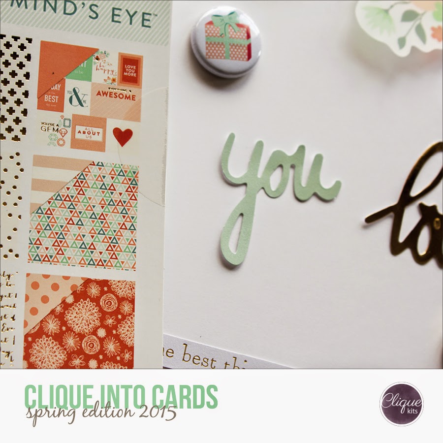 erica rose creates: Clique Kits Spring Card Kit
