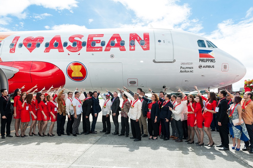 AirAsia Launches "Air Asia Loves Asean" Aircraft and Commits a One-Year ...
