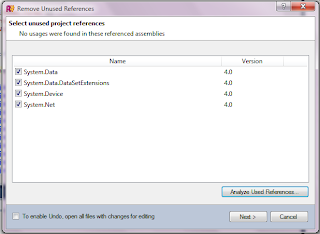 Zombie Programming: Optimizing assembly references with ReSharper 6.1