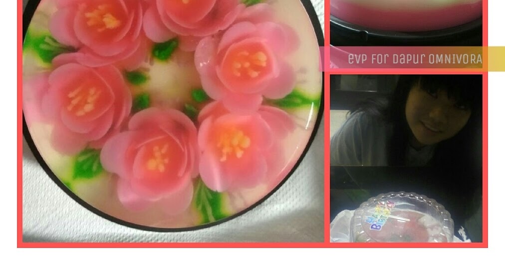 Puding Ulang Tahun Nuansa Pink - Omni Pudding