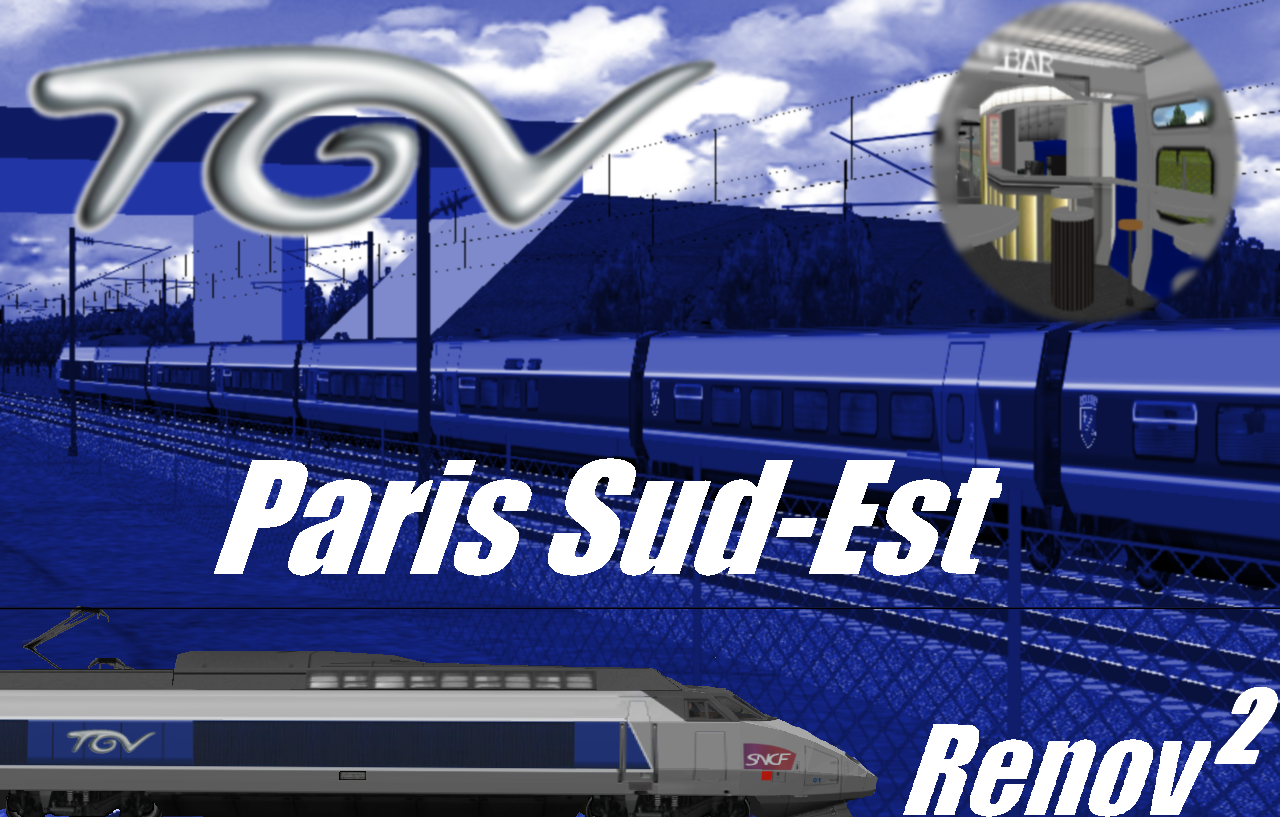 High Speed Trains OpenBVE: TGV 1st Generation