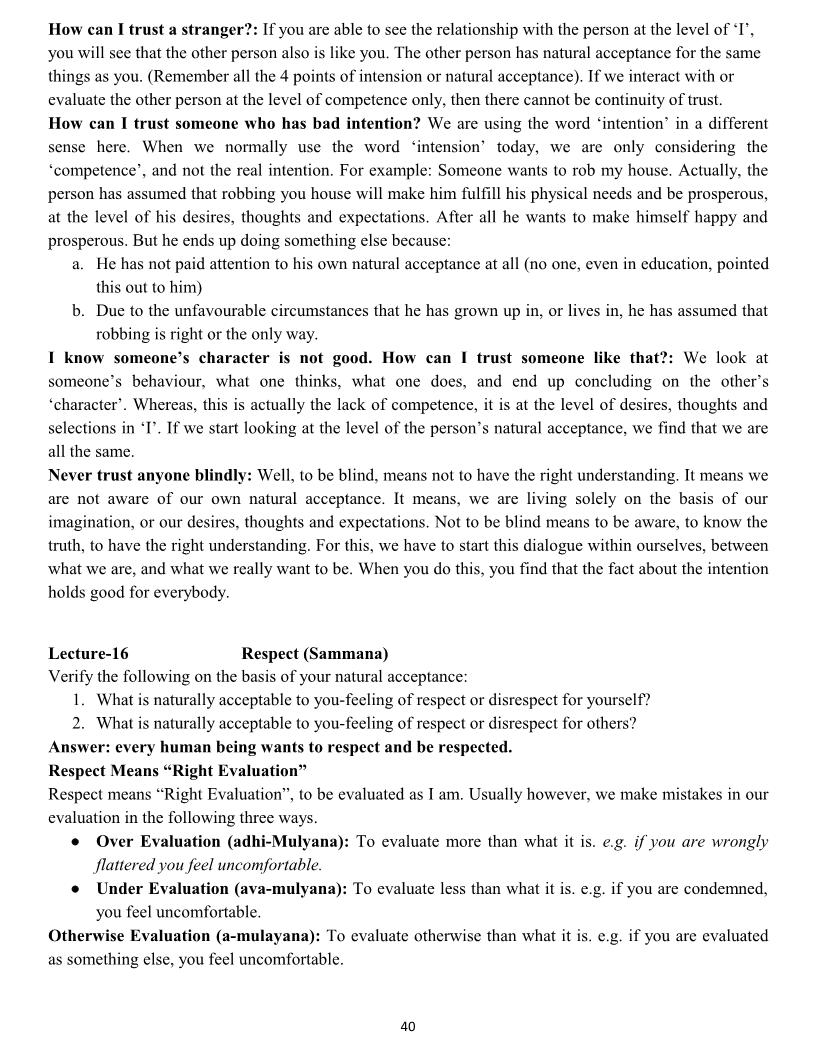 human values & professional ethics, HVPE notes