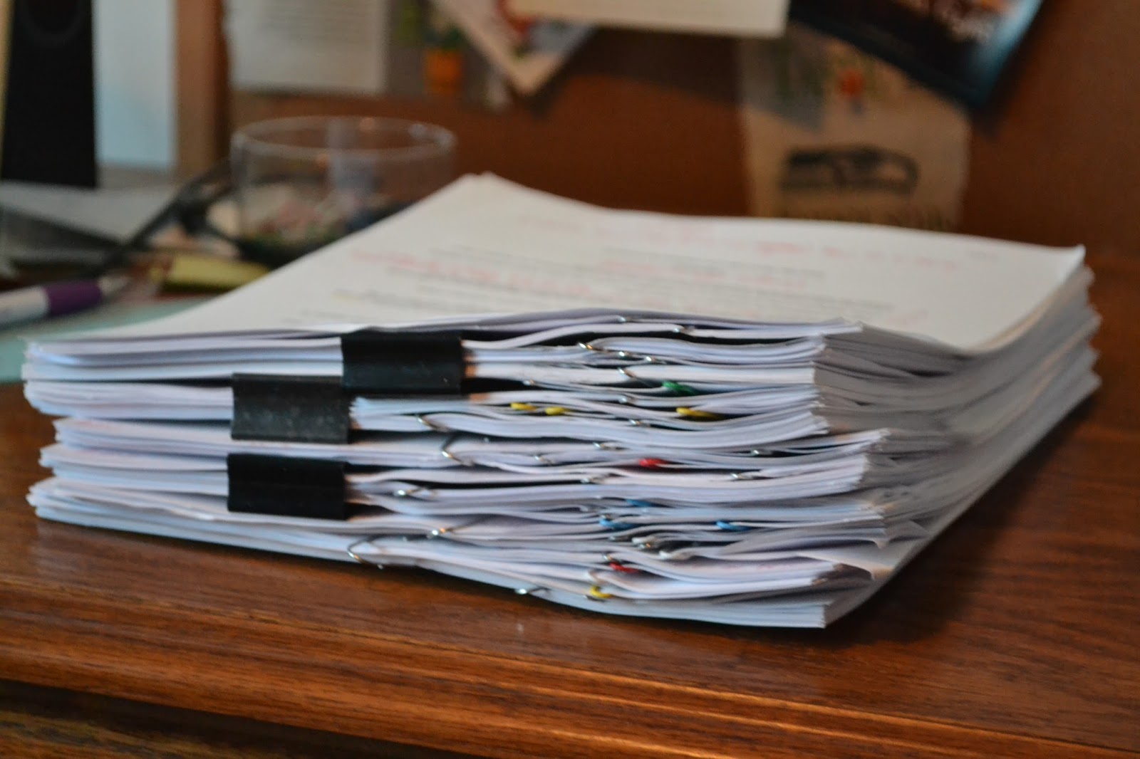 Quantrell Quips: The Stack (of Paper)