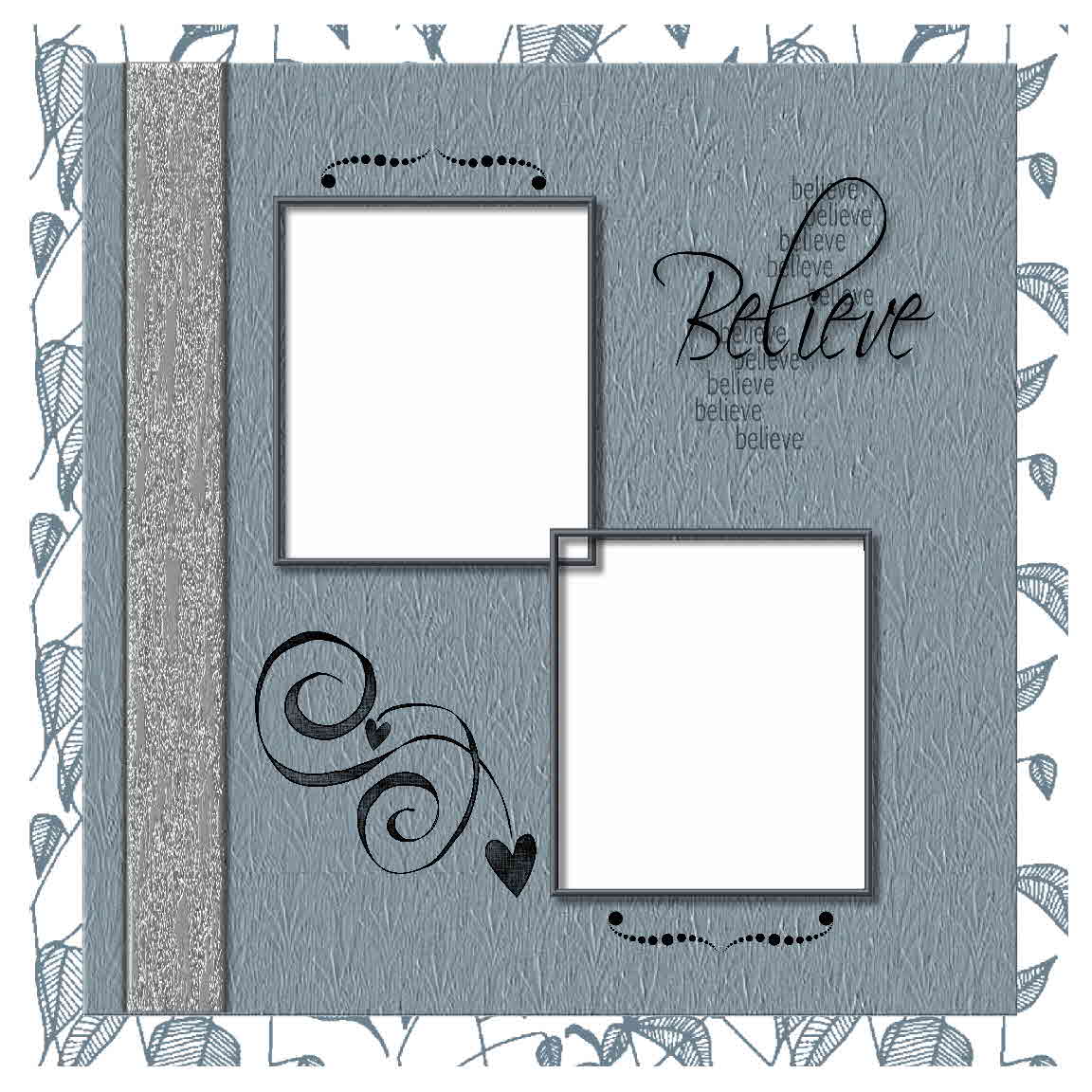 Melissa's Scrapbook Design: Scrapbooking our Men