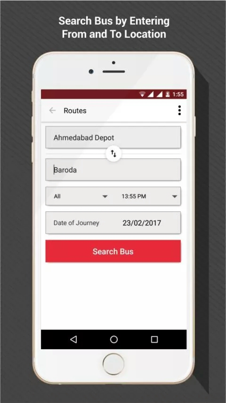Rapid Go Realtime Bus Tracking Android App.