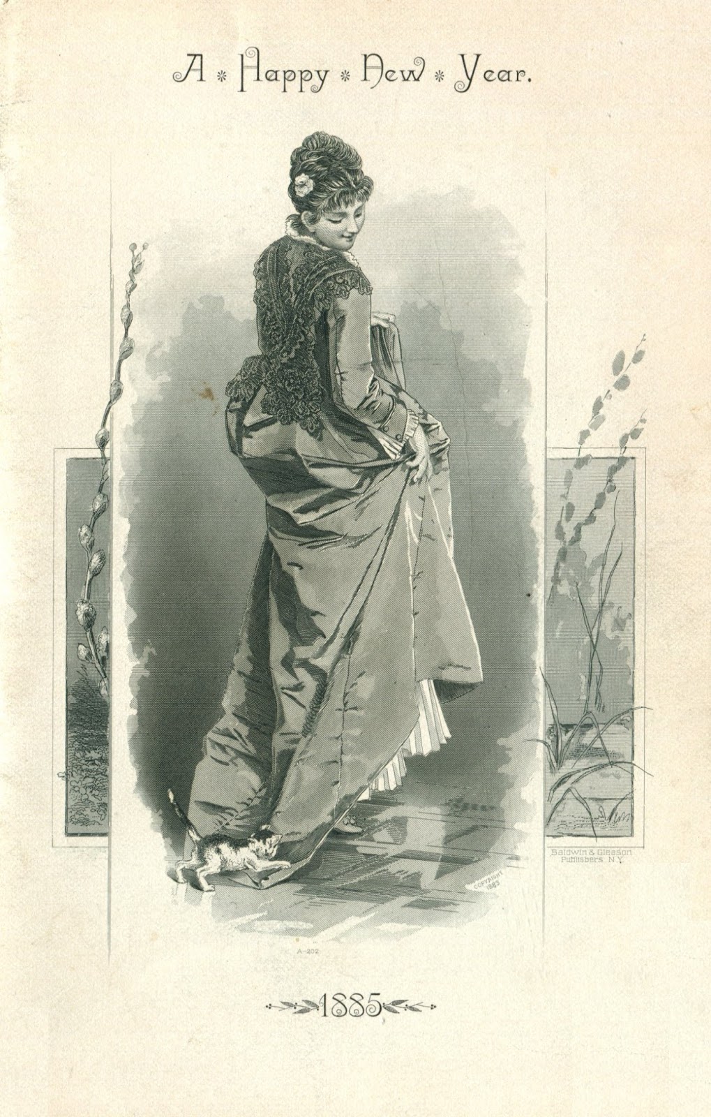 The American Menu: New Year’s Day, 1885