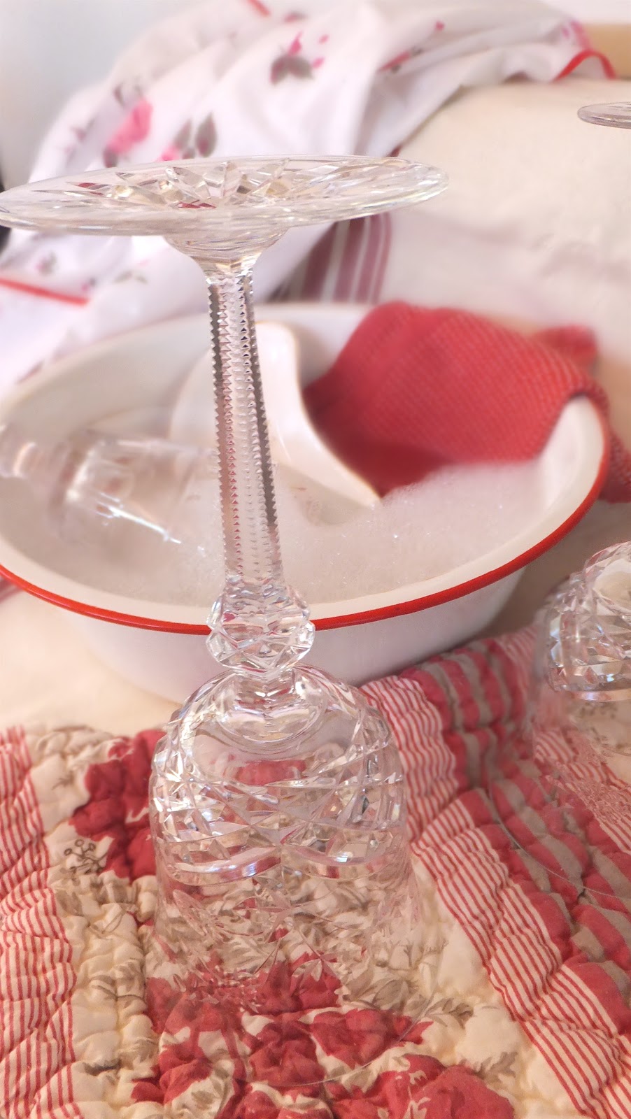 Ash Tree Cottage: The Ritual of Washing Fine China and Crystal