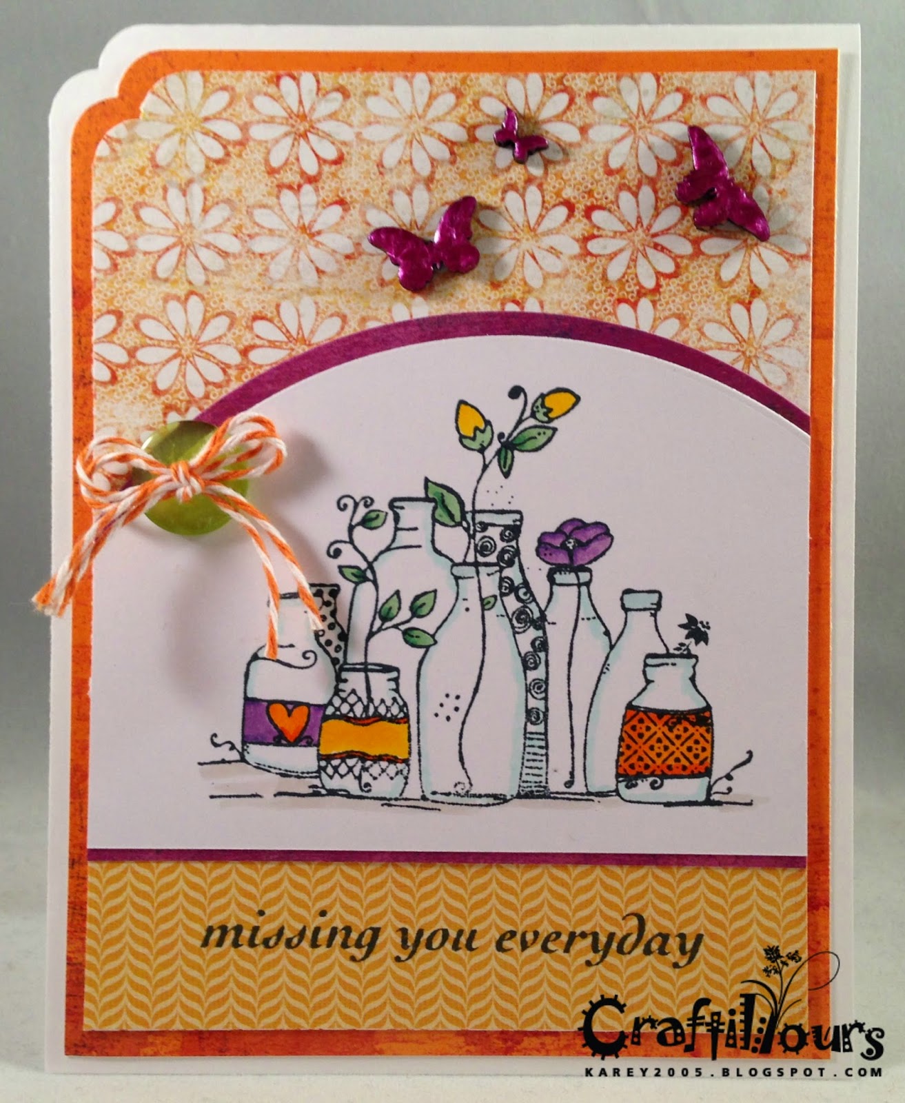 Craftily Yours: Hopping with Unity Stamp Company