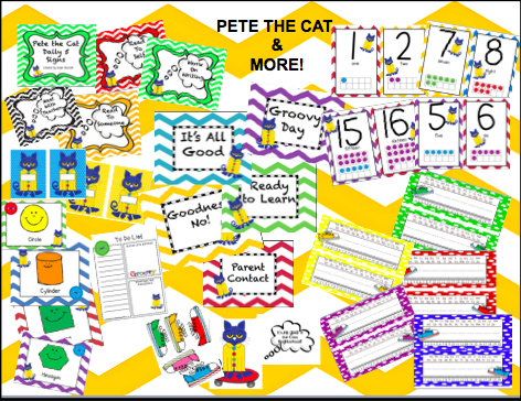 Mrs. Garretts Groovy Kindergarten: Why I Love Pete the Cat and How You ...