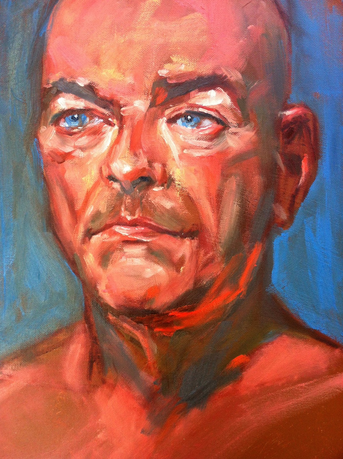 blackened white art: Dan Thompson portrait workshop 2016