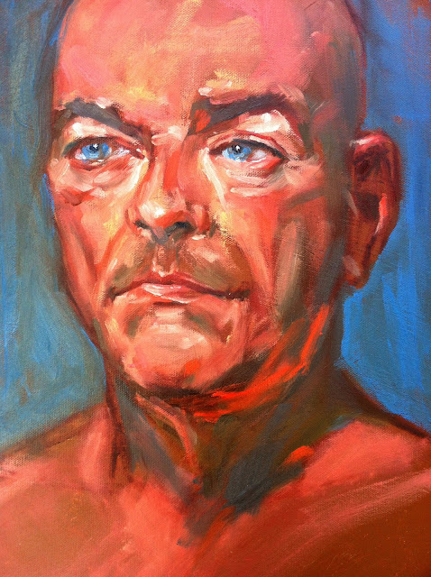 blackened white art: Dan Thompson portrait workshop 2016